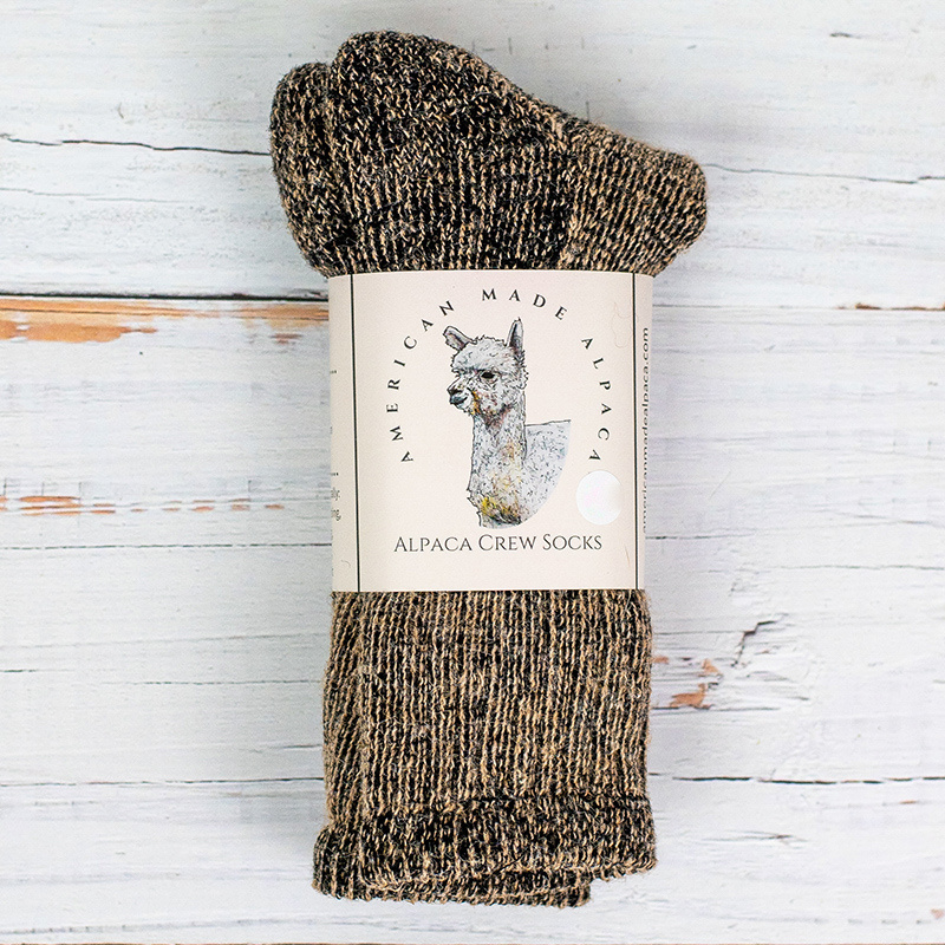 Alpaca Crew Socks – American Made Alpaca